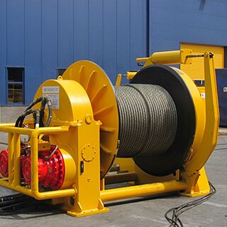 CMMP Topside Iraq | 80 Ton Drum Winch | Bezemer Group