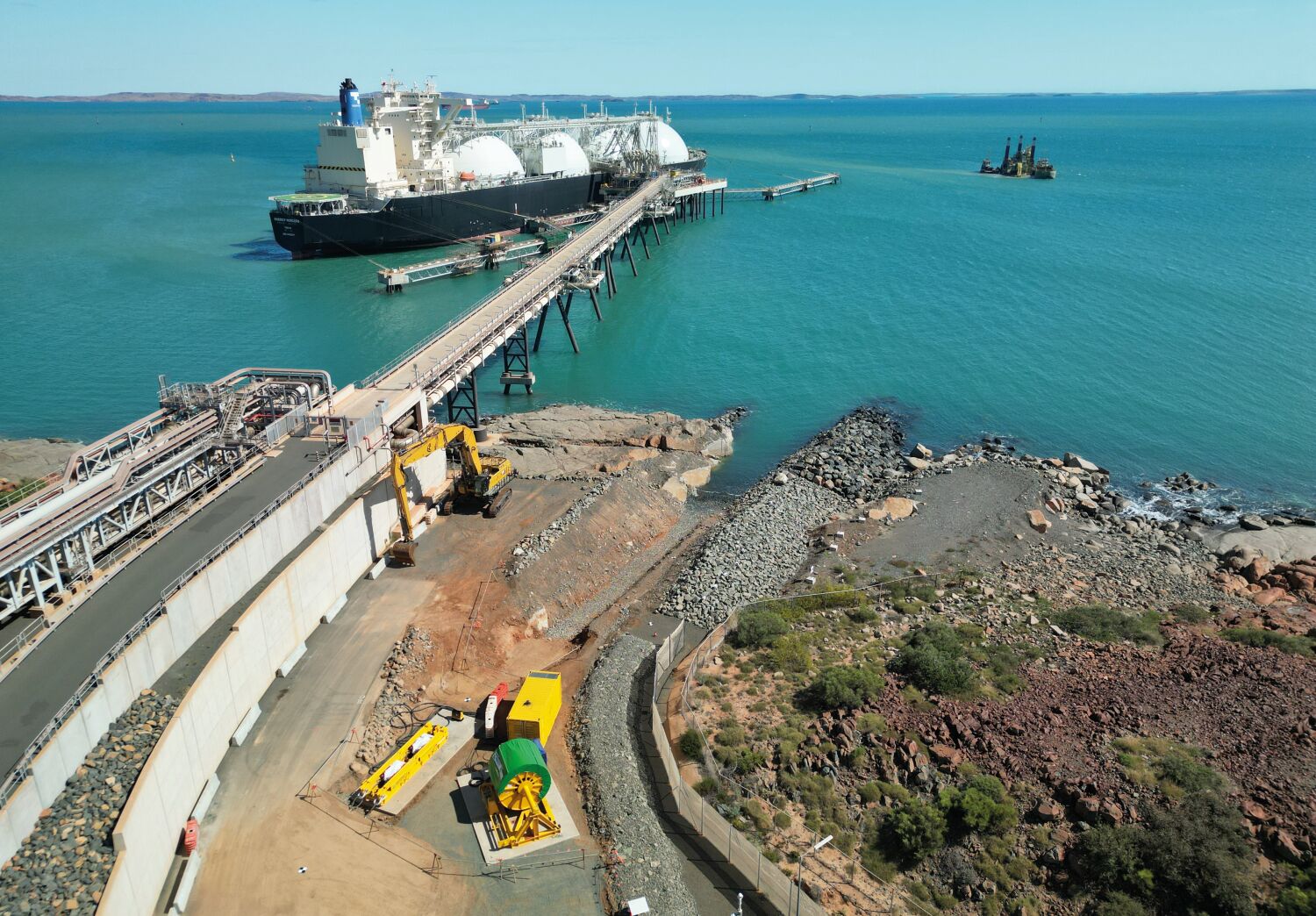 Scarborough Project | 300 Ton Linear Winch | Bezemer Group