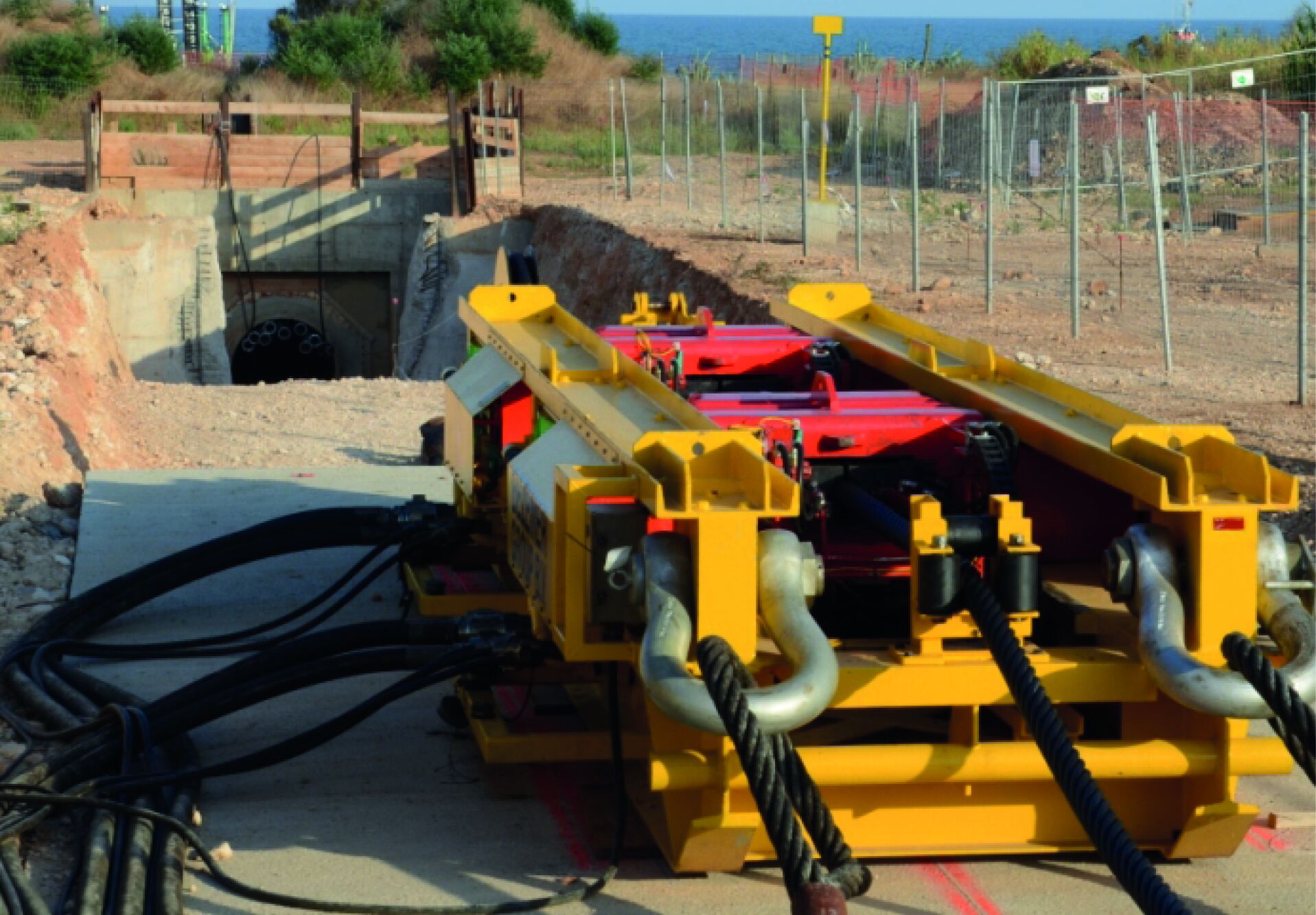 300 Ton Linear Winch Type C600 | Bezemer Group