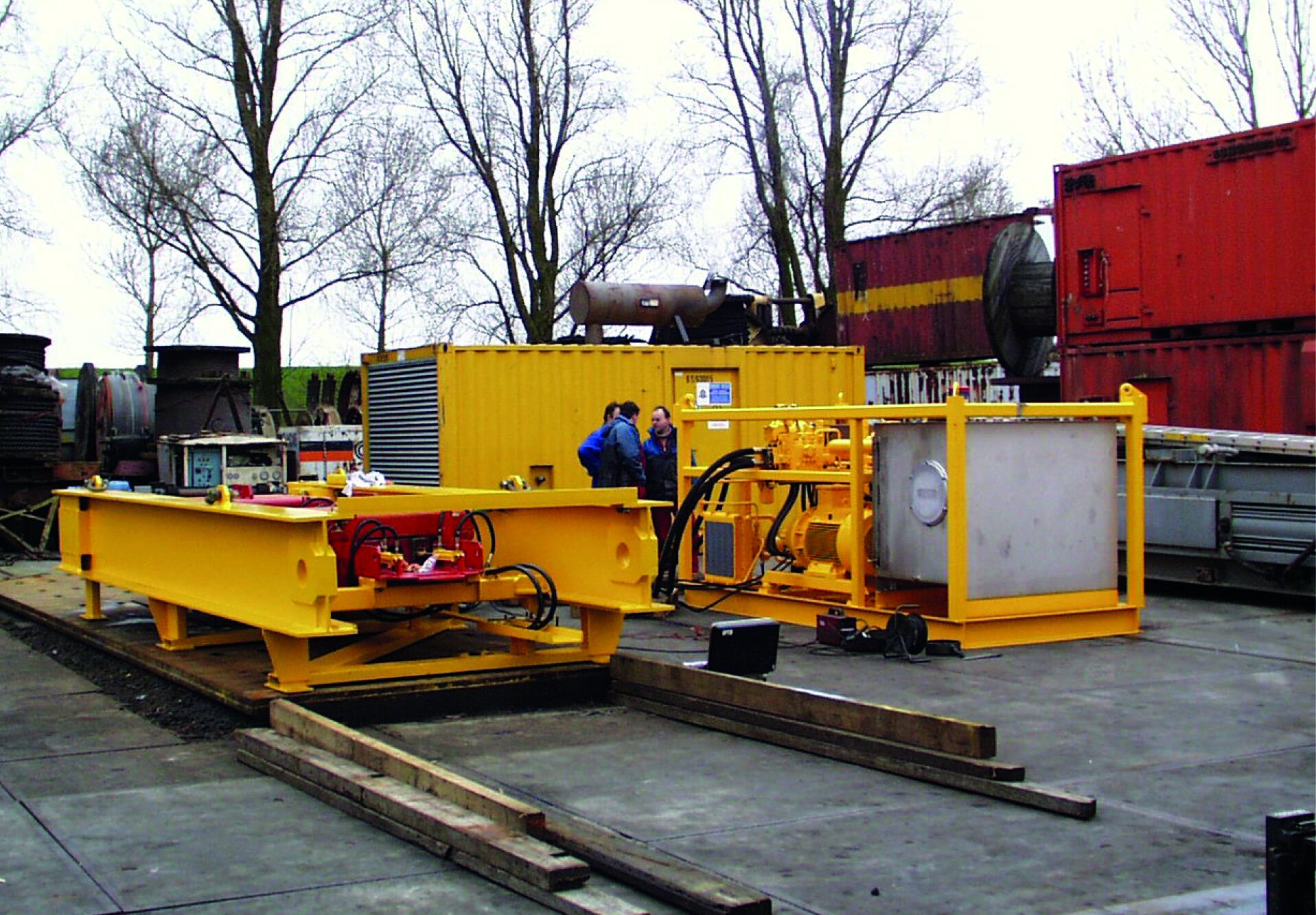 400 Ton Linear Winch IPM 560 | Bezemer Group