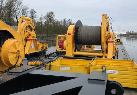 80 Ton Single Drum Winch | Bezemer Group